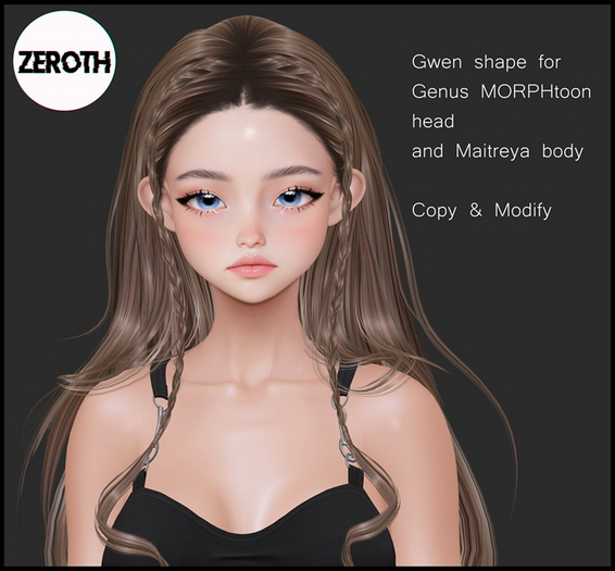 Second Life Marketplace - ZEROTH - Gwen x Genus MORPHtoon & Maitreya